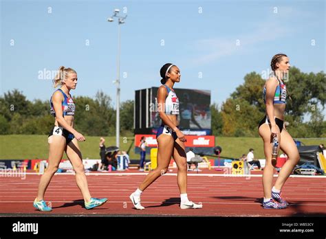 Birmingham Uk 24th Aug 2019 Adelle Tracey Before Her 800m Heat