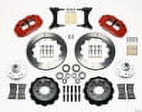 Wilwood Narrow Superlite 6r Front Hub Kit 1288in Red 79 87 Gm G Body