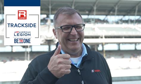 John Doonan At The Brickyard On Carb Day Racer