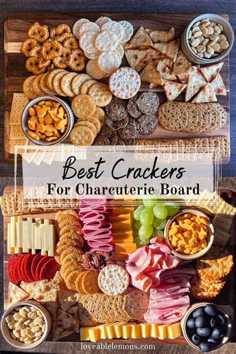 Best Crackers For Charcuterie Board From Fancy To Gluten Free Fodmap