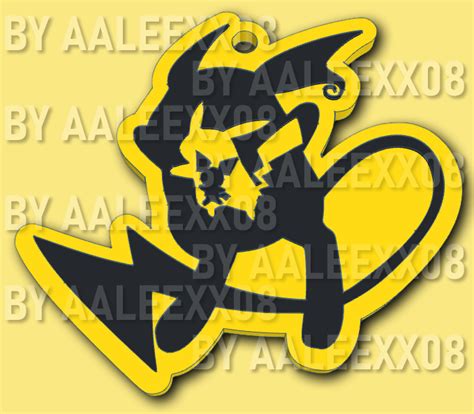 Archivo Stl Llavero Pikachu Evo Keychain Pikachu Evo V2・objeto Imprimible En 3d Para Descargar