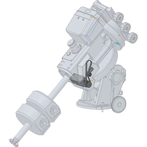Shibumi Astro Engineering Light Duty Ra Axis Anti Backlash Kit For Eq8 First Light Optics