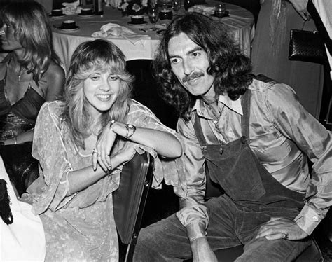 Candid Photographs Of Stevie Nicks Hanging Out With George Harrison In