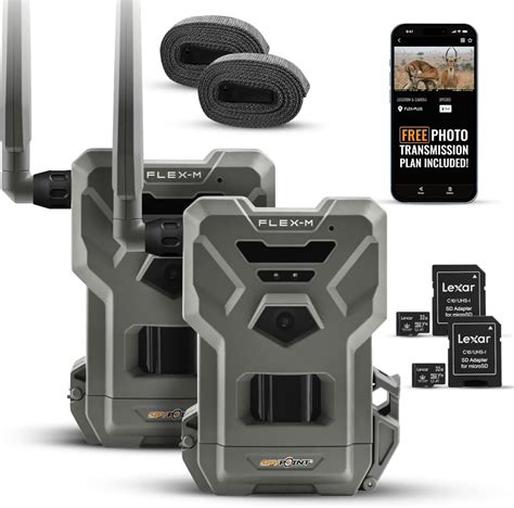 Spypoint Flex Plus Cellular Trail Camera 36mp Photos And 1080p Videos W Sound