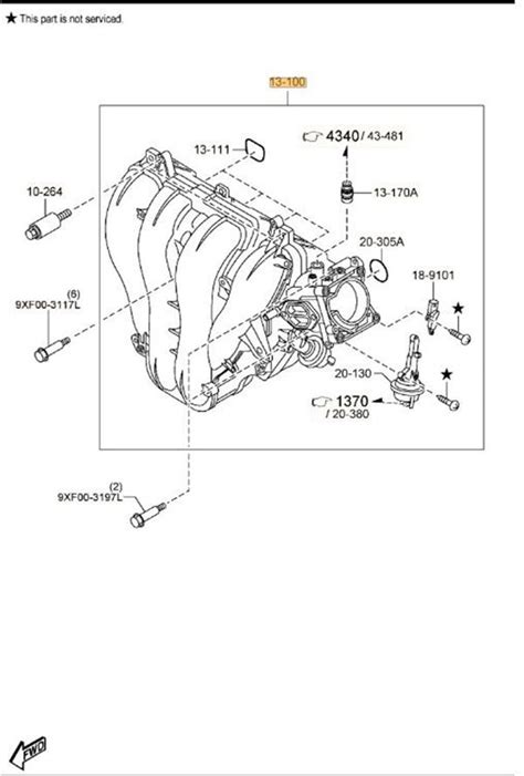 Mazda 3 Intake Manifold Diagram