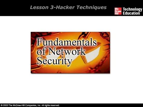 PPT Lesson 3 Hacker Techniques PowerPoint Presentation Free Download ID 6181919
