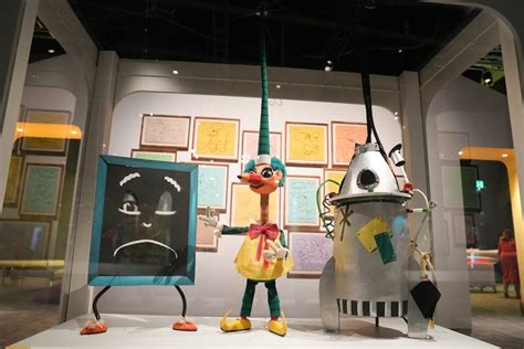 Iconic Mr Squiggle Items On Show At The National Museum Of Australia In