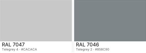 Ral 6007 Vs Ral 7034 By Hextoral
