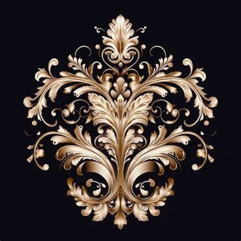 Premium Ai Image Filigree Inspired By Italian Renaissance Classy Deco