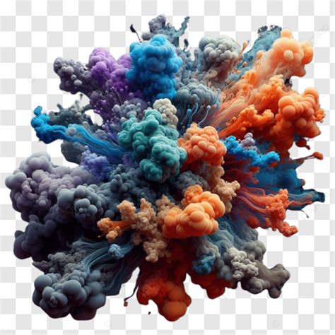 Colorful Chaos Abstract Explosion Artwork Explosion Colorful