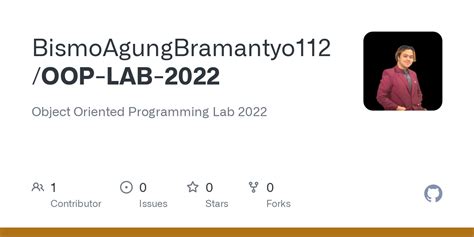 GitHub BismoAgungBramantyo OOP LAB Object Oriented Programming Lab