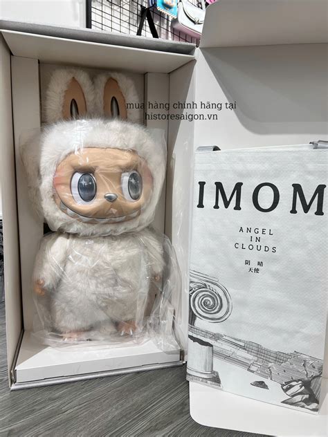 Labubu Zimomo Angle In Cloud Zimomo Trắng ChÍnh HÃng Popmart