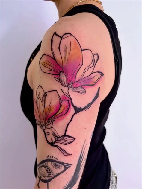 41 Magnolia Tattoo Ideas So Stunning You Will Want Right Now Tattoo