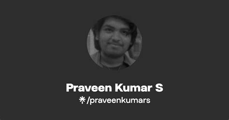 Praveen Kumar S Instagram Facebook Linktree