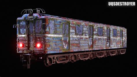 Post Apocalyptic Electric Train 81 710 Ezh 3 Behance