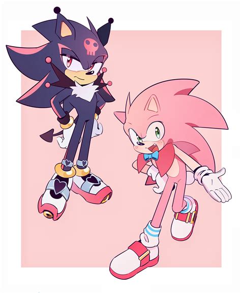 Sonic The Hedgehog My Melody And Kuromi Sonic And 1 More Drawn By