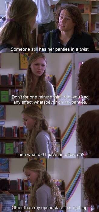 10 Things I Hate About You Favorite Movie Quotes Love Movie Film Quotes