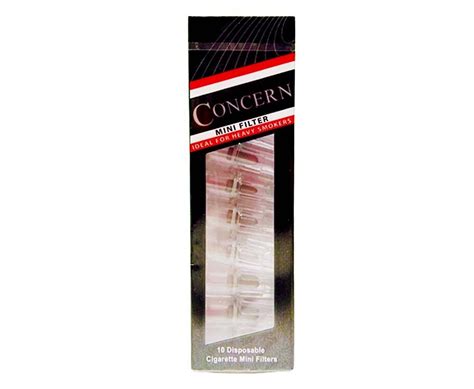 Concern Mini Filter 10 Disposable Cigarettes Filters