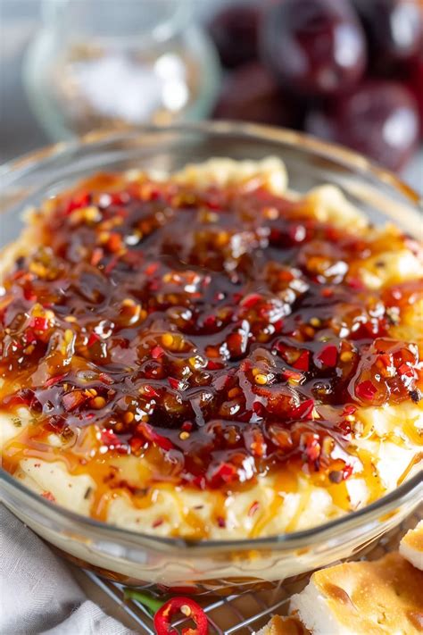 Sweet And Spicy Pepper Jelly Cheese Dip