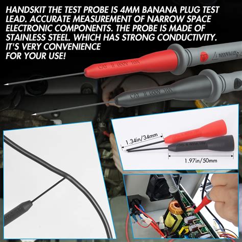 Electrical Multimeter Test Leads Set