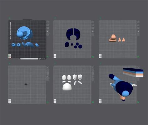 3d Printer Files 3mf File Bluey Multiparts Creality Cloud