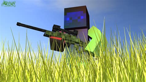 The Hunter Minecraft Wallpaper