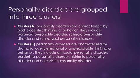 Personality Disorders Dsm5 Pptx