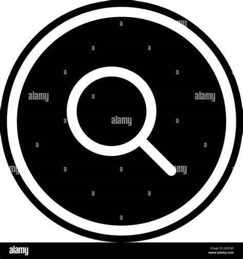 Basic User Interface Search Icon Stock Vector Image And Art Alamy