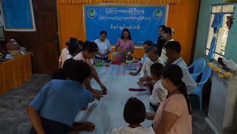 စဉ့်ကိုင်မြို့နယ်လူထုအခြေပြုဗဟိုဌာနတွင် ဖိနပ်ချုပ်သင်တန်းအခမဲ့ဖွင့်လ