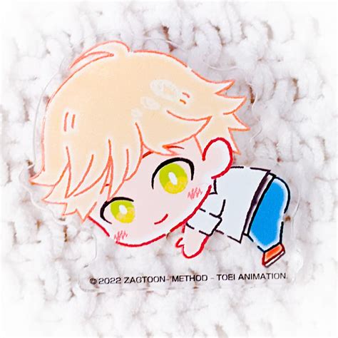 Adrien Agreste Miraculous Ladybug Chibi Acrylic Clip Bandai Miokii Shop
