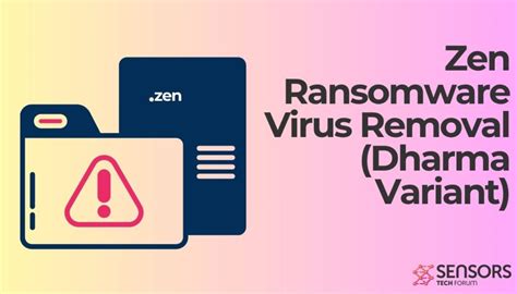Zen Ransomware Virus Removal Guide