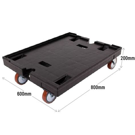 Bk 86dolly Large Euro Dolly 800 X 600mm Plastor