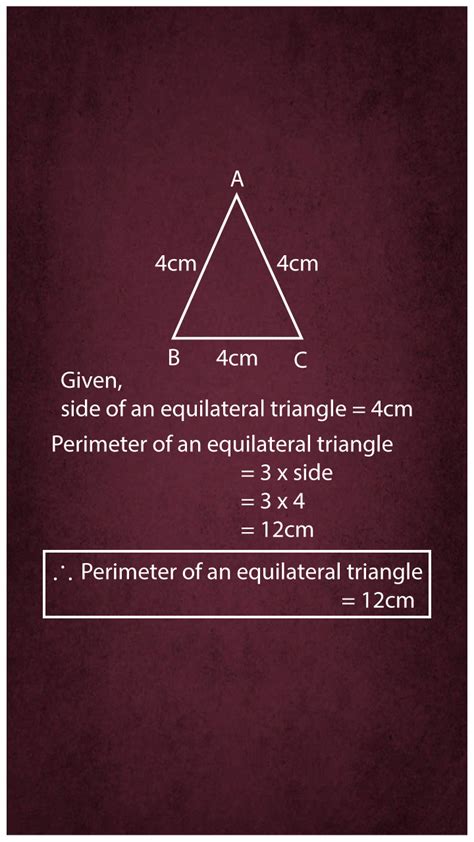 Equilateral Triangle Perimeter