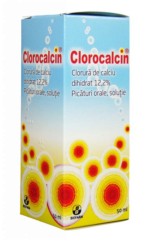 Clorocalcin 1336 Mgml Picaturi Orale X 50 Ml