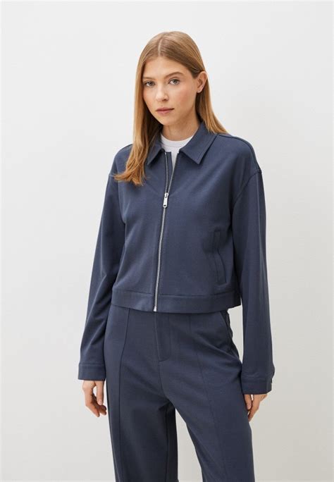 Блуза Calvin Klein Jeans цвет синий Rtladz702601 — купить в интернет