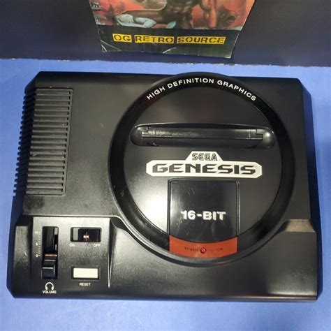 Sega Genesis Model 1 Console System High Definition And Completely