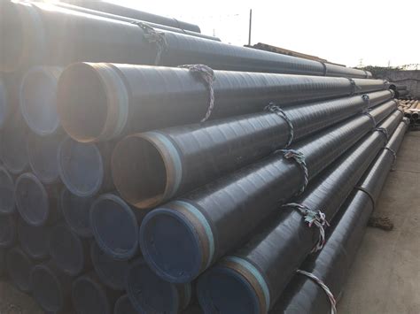 Carbon Steel Pipes With Hdpe Coatings Different Colors 3pp Coated