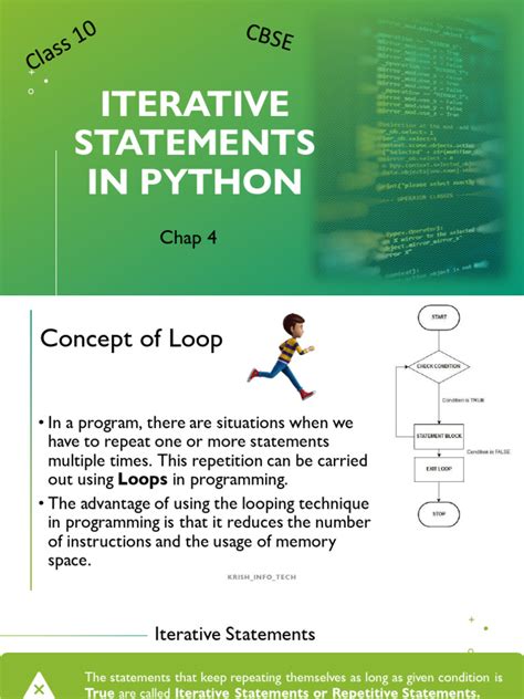 Iterative Statements in Python | PDF