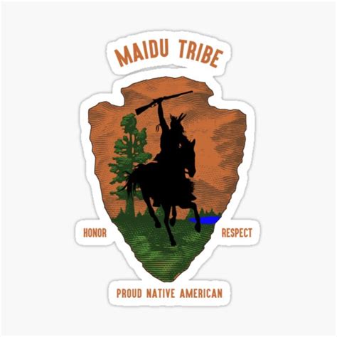 Maidu T Shirtmaidu Tribe Native American Indian Pride Vintage Retro
