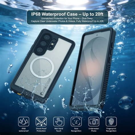 Galaxy S26 Ultra Waterproof Case Punkcase Extreme Mag Series Armor