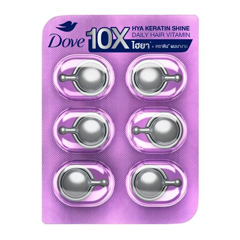 Dove Hya Keratin Shine โดฟ ไฮยา เคราติน วิตามิน 1 มล Shopee Thailand