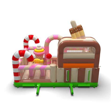 Inflatable Playground 8x6 In Candy Theme