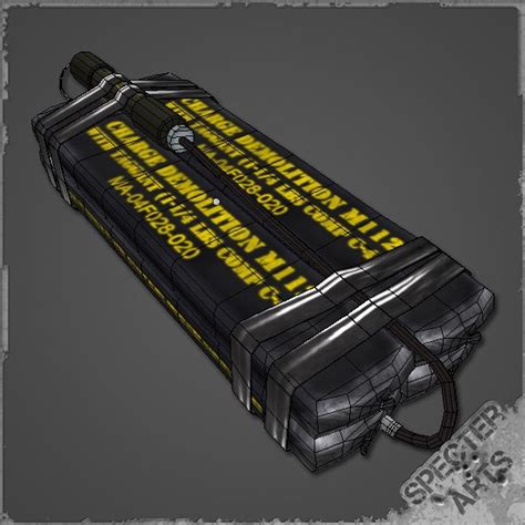 3d Charge M112 C4 Model