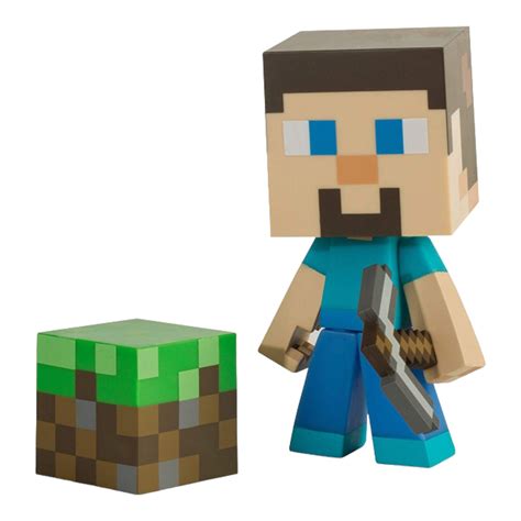 Minecraft Steve 6 Action Figure New And Sealed In Box Retro North Games
