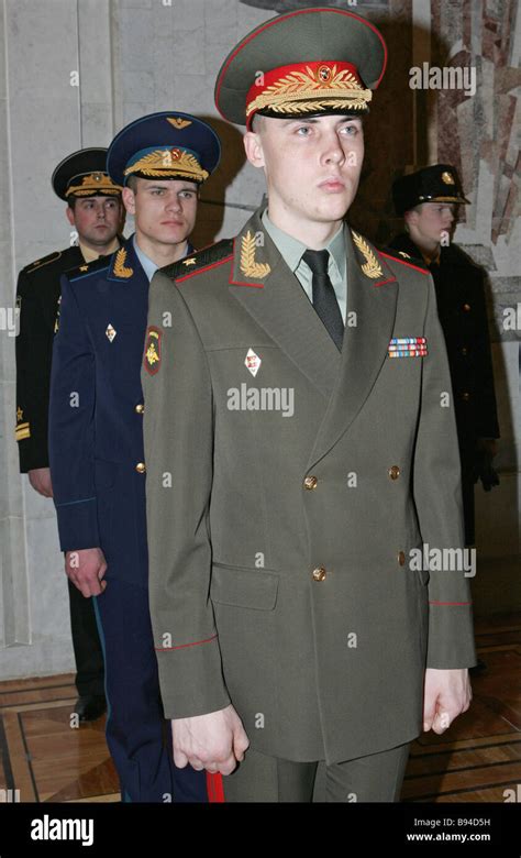 A New Russian Military Uniform Show At The General Staff Of The Defense