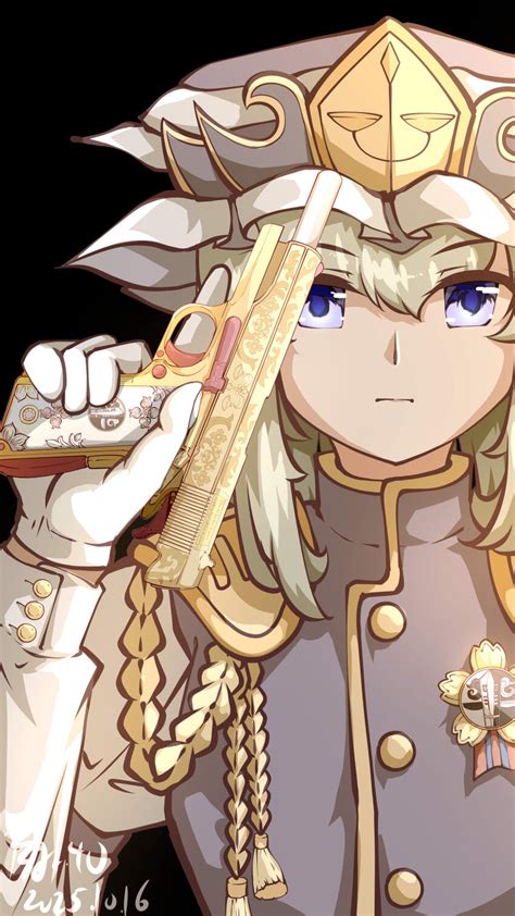 Pzgr 40 Shiki Eiki Touhou Absurdres Chinese Commentary Commentary Request Highres 1girl