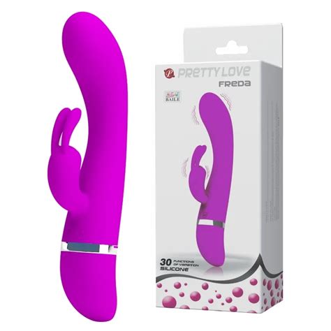 Pretty Love Rabbit Vibrator Silicone 744 In 189 Mm Length 134 In 34