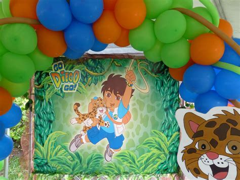 Go Diego Go Birthday Party Ideas Photo 26 Of 60 Catch My Party