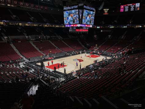 Section 205 At Moda Center
