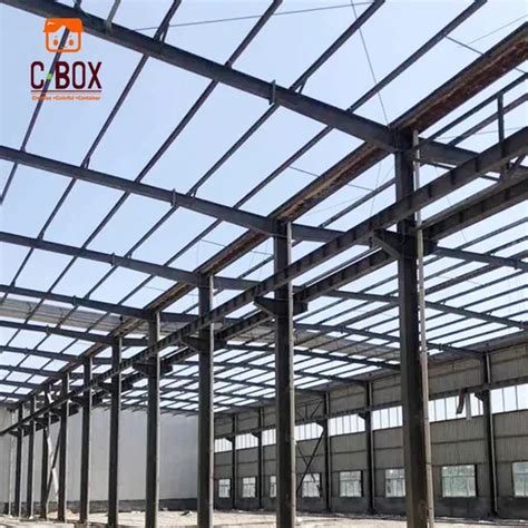 Cbox Pre Fabricated Multi Storey Workshop Steel Structure Drawing Building Steel Structure And